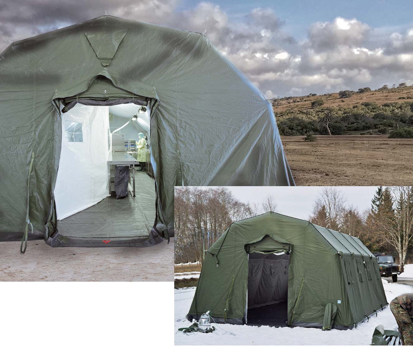 Mobile CSSD as a Tent System